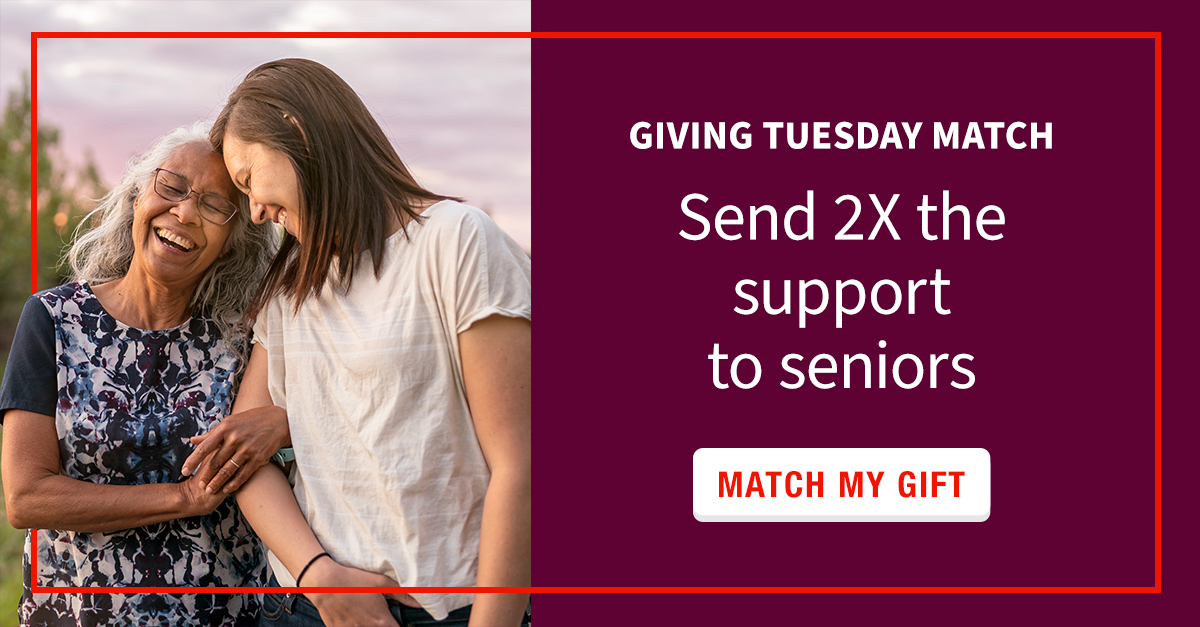 Support AARP charitable affiliates and your impact will be DOUBLED! AARP